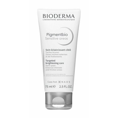 BIODERMA LABORATOIRE DERMATOLOGIQUE Пигментбио Крем для чувствительных зон тела осветляющий, 75 мл