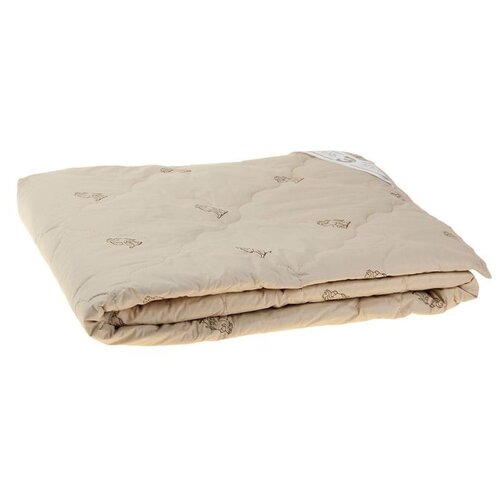 Одеяло Этель Верблюжья шерсть, теплое, 172 х 205 см, бежевый