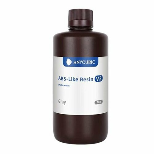 Фотополимер Anycubic ABS-Like Resin V2 Серый, 1 л