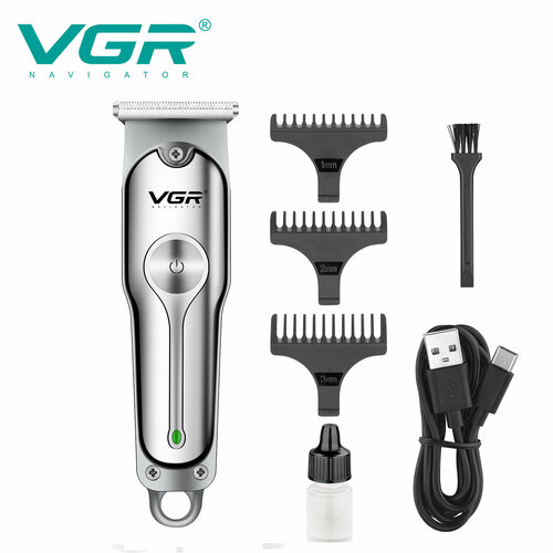 Машинка для стрижки VGR 071 V-071, USB, английская версия
