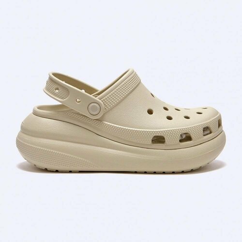 Сабо Crocs Classic Crush Clog, размер M8W10, бежевый