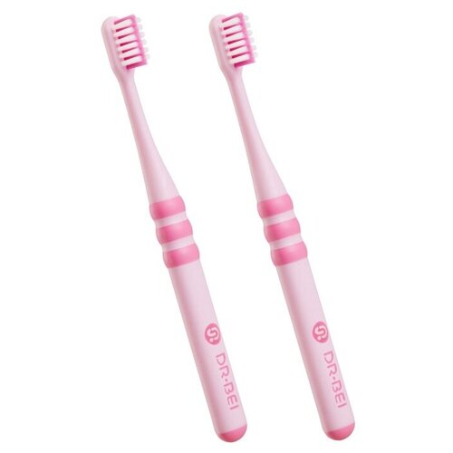 Зубная щетка Dr.Bei Toothbrush, розовый