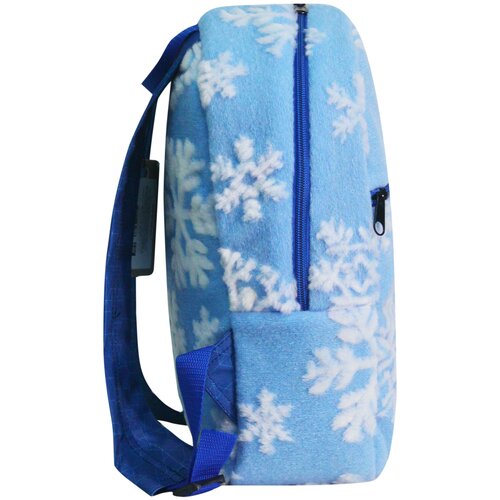 VIVACASE Рюкзак для ноутбука Snowflake 15,6", иск мех, синий (VCN-BSSFFS15-blue)