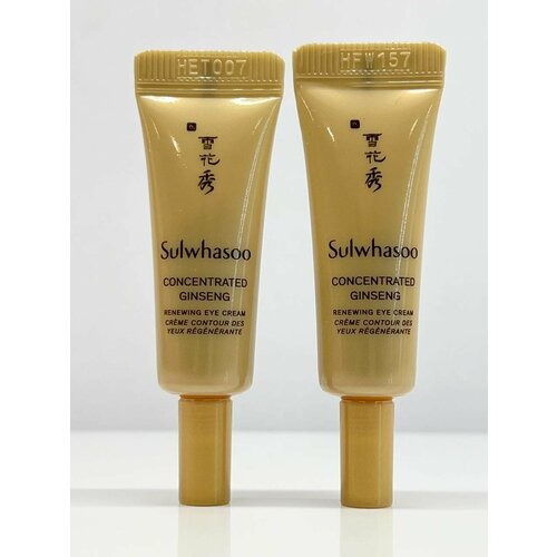 Крем для глаз Sulwhasoo Concentrated Ginseng Renewing Eye Cream 3ml+3ml
