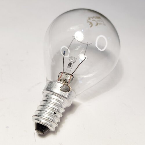 Лампочка 40Вт/ Е14/300°С для вытяжки - 2 штуки