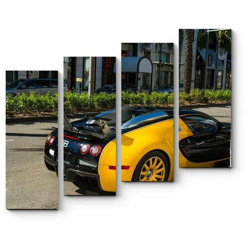 Модульная картина Bugatti Veyron80x69