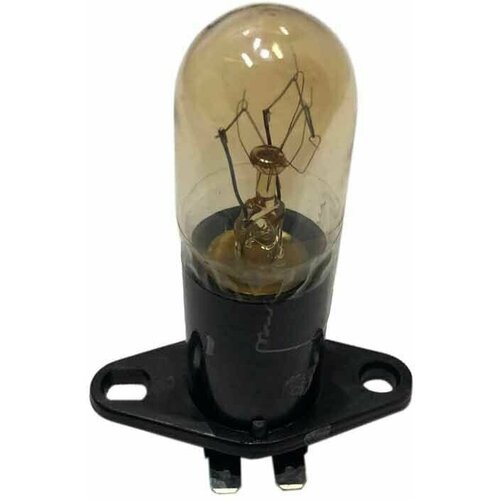Лампа 20W для микроволновых печей Rolsen Supra LG Midea (контакты под углом)