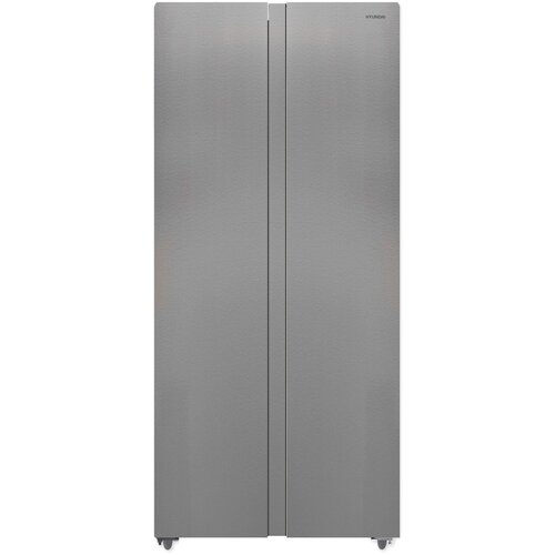 Холодильники Side by Side HYUNDAI Холодильник Hyundai CS5083FIX 2-хкамерн. нержавеющая сталь (двухкамерный)