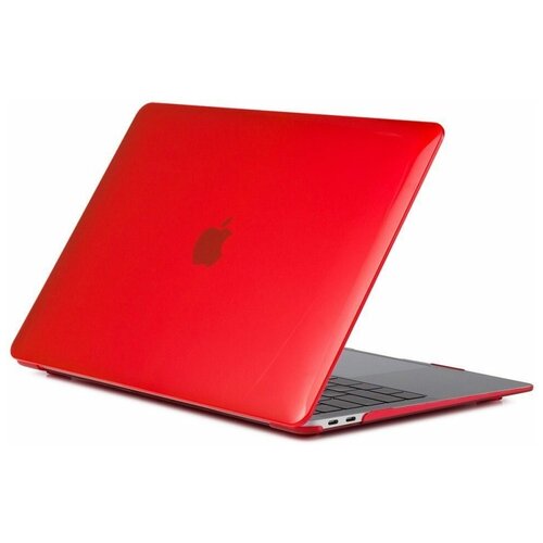 Пластиковый чехол для Apple MacBook Air 13.3" A1932 (2018) / Air 13.3" с дисплеем Retina (2018) / MacBook Air (M1, 2020) (красный)