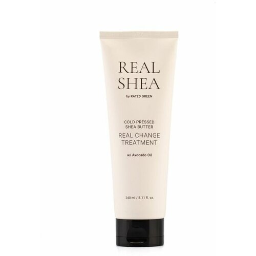 Питательная маска для волос с маслом ши Cold Pressed Shea Butter Real Change Treatment Rated Green, 240мл (3122)