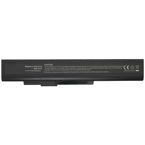 Аккумулятор для ноутбука MSI CX640 A6400 CR640 A32-A15, A41-A15, A42-A15