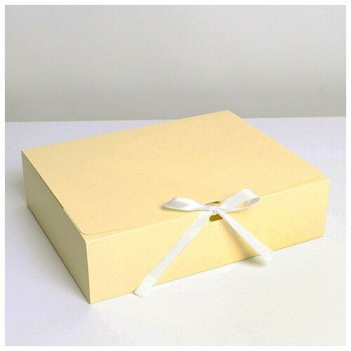 Коробка складная «Желтая», 31 х 24.5 х 8 см