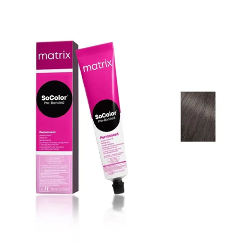Матрикс / Matrix SoColor Pre-Bonded Краска для волос 6AA темный блондин глубокий пепельный 90 мл