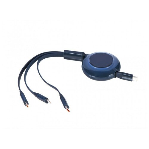 Аксессуар Baseus Bright Mirror 2 Series Type-C - Type-C / MicroUSB / Lightning 100W 1.1m Blue CAMJ010203