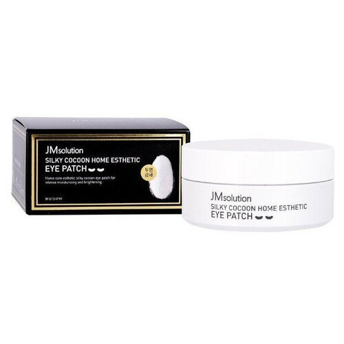 JM Solution Гидрогелевые патчи для глаз с коконом шелкопряда Silky Cocoon Home Esthetic Eye Patch, 60 шт.