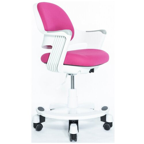 Эргономичное подростковое кресло Falto Synif Robo SY-1101 (розовое, каркас белый)