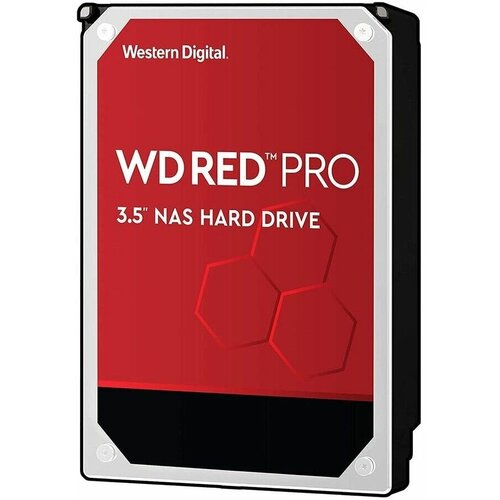Жесткий диск WD Red Pro WD181KFGX 18ТБ 3,5 7200RPM 512MB (SATA-III) NAS