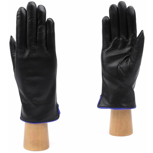 Перчатки  FABRETTI, размер 7.5, черный