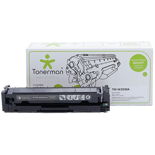 Tonerman Картридж Tonerman TM-W2030A без чипа, 2400 стр, черный