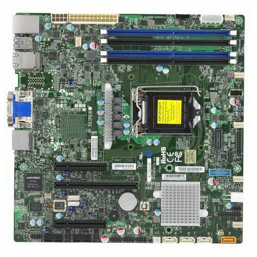 Материнская плата Supermicro X11SSZ-F-B OEM