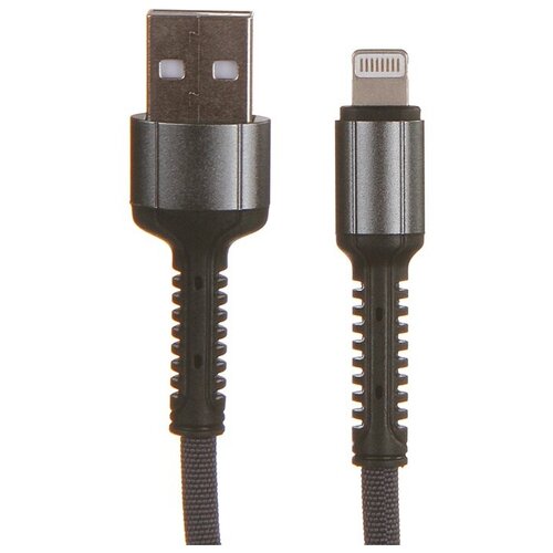 Аксессуар Ldnio LS64 USB - Lightning 2.4A 2m Gray LD_B4467