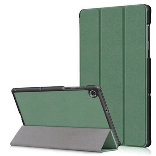 Умный чехол для Lenovo Tab M10 Plus/X606F 10.3, темно-зеленый