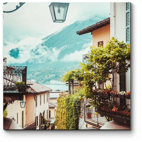 Модульная картина Вид на улицу в Италии30x30