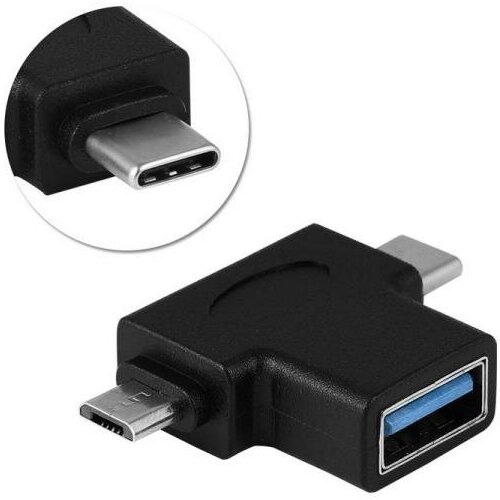 USB 3.0 type C/micro-B -> A Orient UC-302