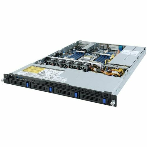 Сервер в корпусе высотой 1U Никс gS9600a/pro1U S930N1Da EPYC 7302/64 ГБ/1 x 960 Гб SSD/Aspeed AST2500