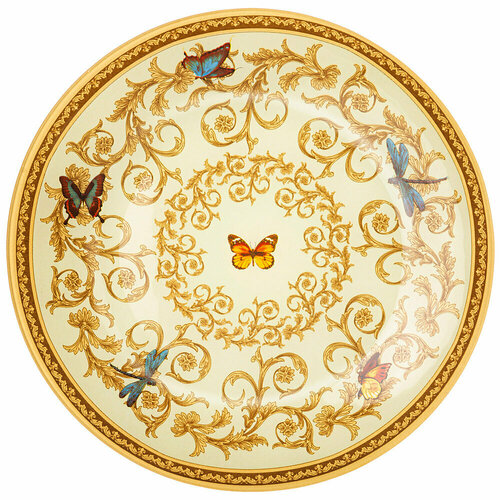 Тарелка обеденная коллекция monogram 25 см KSG-198-304