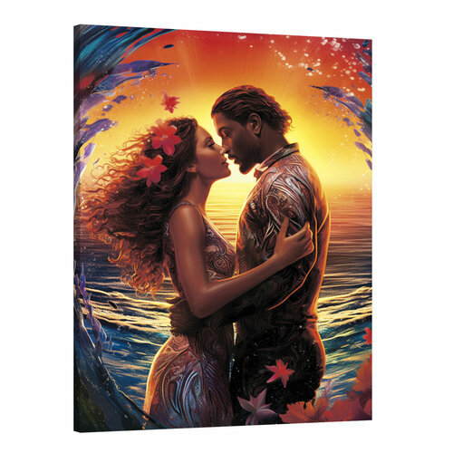 Интерьерная картина 50х70 "Морская романтика"