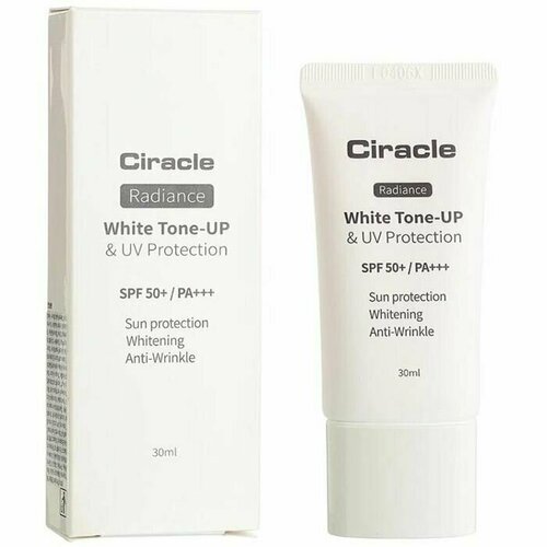 Ciracle Осветляющий солнцезащитный крем 30 мл Radiance White Tone-Up & UV Protection SPF50+/PA+++