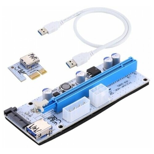 Райзер PCI Express 1x to 16x Riser Card USB 3.0 Ver.008S