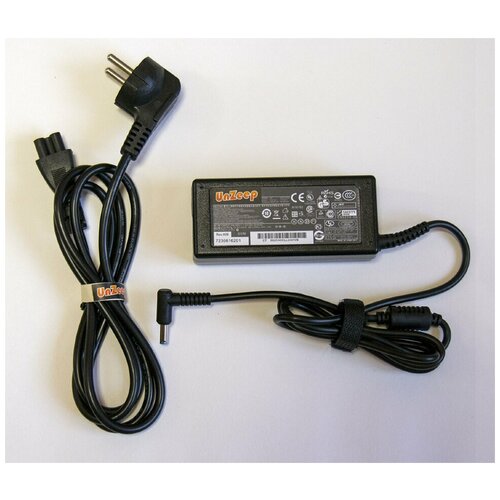 Для HP Pavilion 15-ab003ur Зарядное устройство UnZeep блок питания ноутбука (адаптер + сетевой кабель)