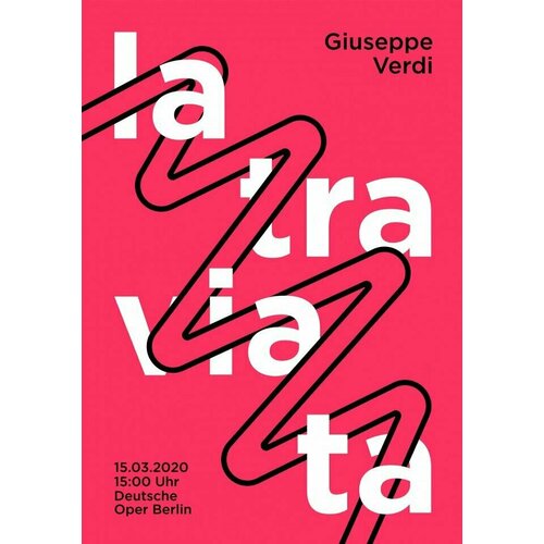 Плакат, постер на холсте La traviata, Giuseppe Verdi/Травиата, Джузеппе Верди. Размер 21 х 30 см