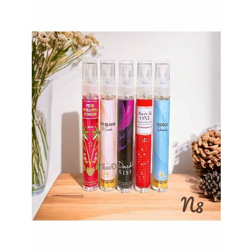 Сет мини спрей для тела Bath & Body Works 10мл x 5шт - N8