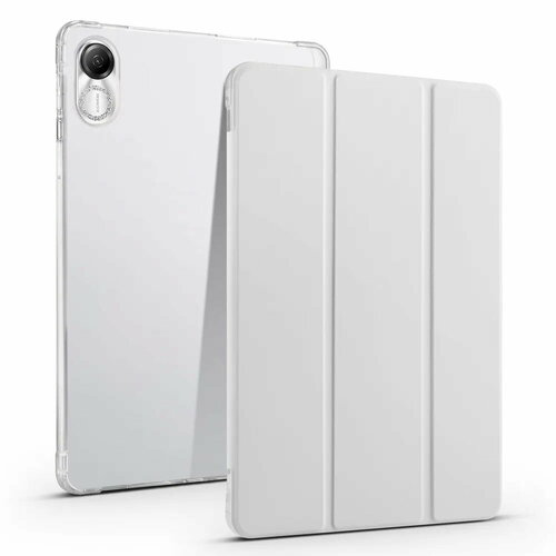 Чехол для планшета HONOR Pad X9 (11.5 дюйма), держатель для стилуса, из мягкого силикона (серый)