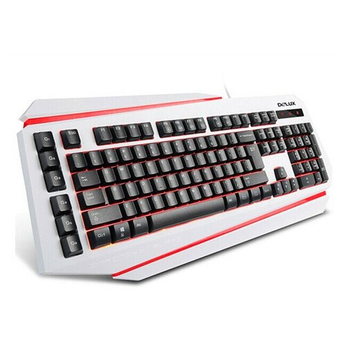 Клавиатура Delux K9500U белый