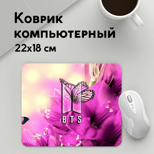 Коврик для мышки прямоугольный 220x180x3мм / K pop / BTS