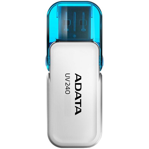 Флешка ADATA UV240 16 ГБ, 1 шт., белый