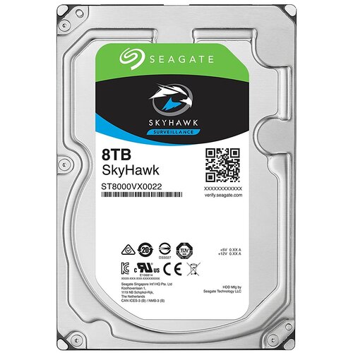 Жесткий диск Seagate SkyHawk 8 ТБ ST8000VX0022