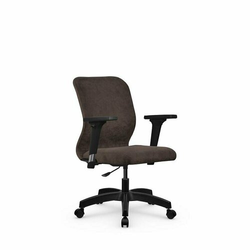 Компьютерное офисное кресло mетта SU-Мr-4/ подл. 200/осн. 005, Темно-коричневое
