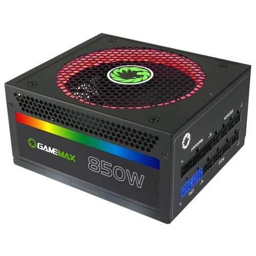 Блок питания GameMax RGB-850 850W черный BOX