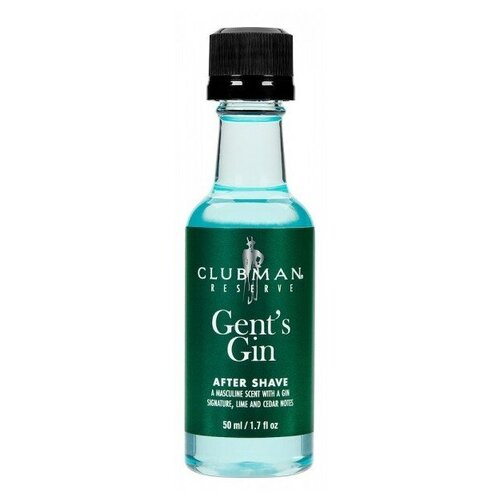 Лосьон после бритья After Shave Lotions Gent Gin Clubman, 60 г, 50 мл