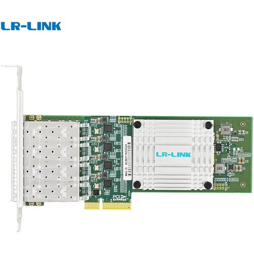 Сетевой адаптер PCIE LR-LINK LRES2028PF-4SFP 4X10G