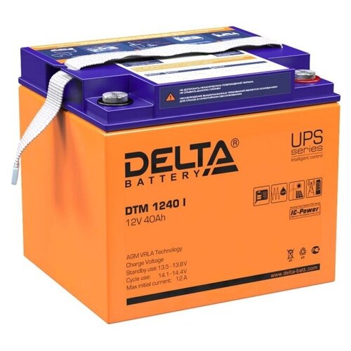 Аккумуляторная батарея DELTA Battery DTM 1240 I 12В 40 А·ч