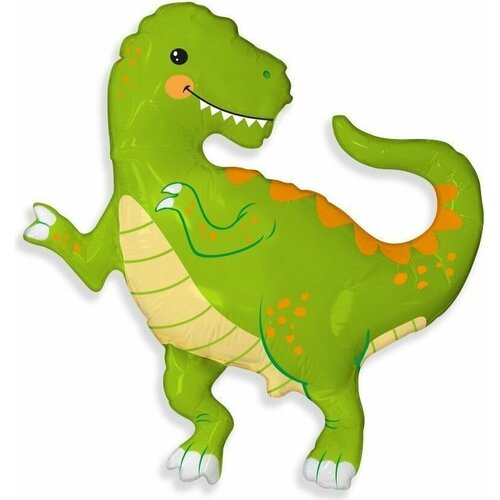 Шар (13'/33 см) Мини-фигура, Веселый динозаврик, 1 шт.