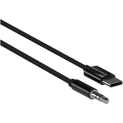 PURE Аудиокабель AUX 3.5mm Type-C 1м More choice UK28a Black