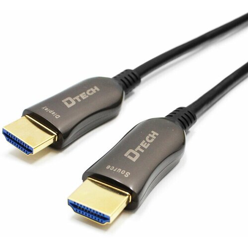 HDMI кабель оптический v2.0 4K HDR Optical Fiber Cable Pro-HD D-TECH 35 метров