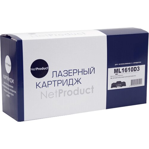 Картридж NetProduct N-ML-1610D3, 3000 стр, черный